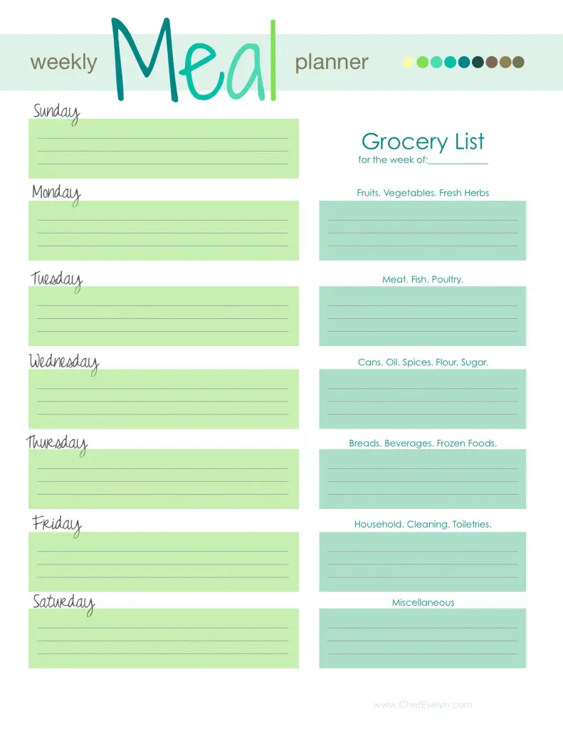28 Free Printable Grocery List Templates Kitty Baby Love