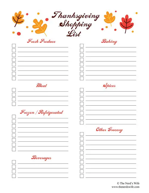 28 Free Printable Grocery List Templates Kitty Baby Love