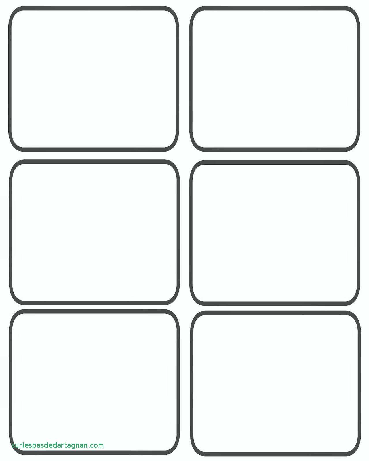Template For Playing Cards Printable