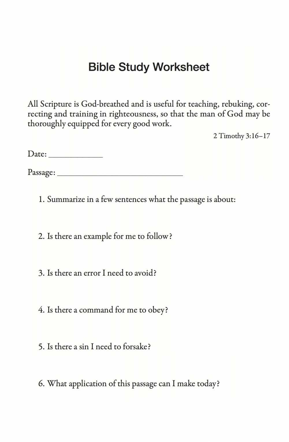 54 Bible Worksheets For You To Complete Kitty Baby Love