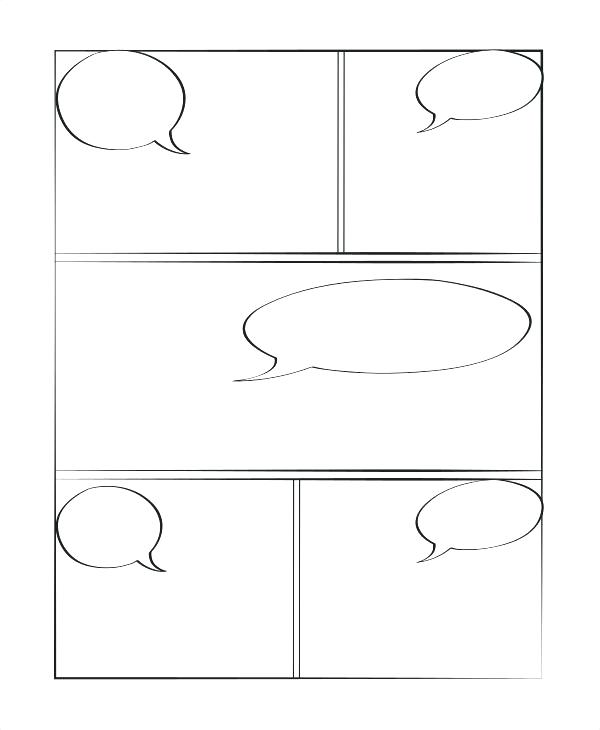 60 Fun Comic Strip Templates Kitty Baby Love