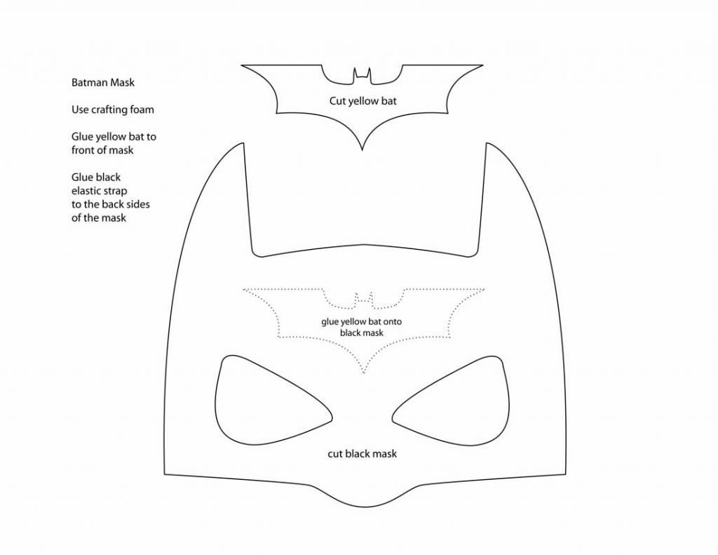 10 Fun Batman Mask Printables Kitty Baby Love