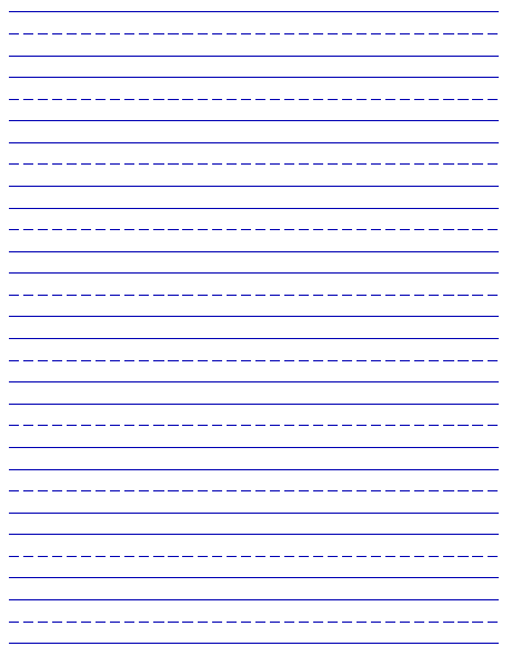 Primary Paper Elementary Lined Paper For Kinder Thru Third Grade A 