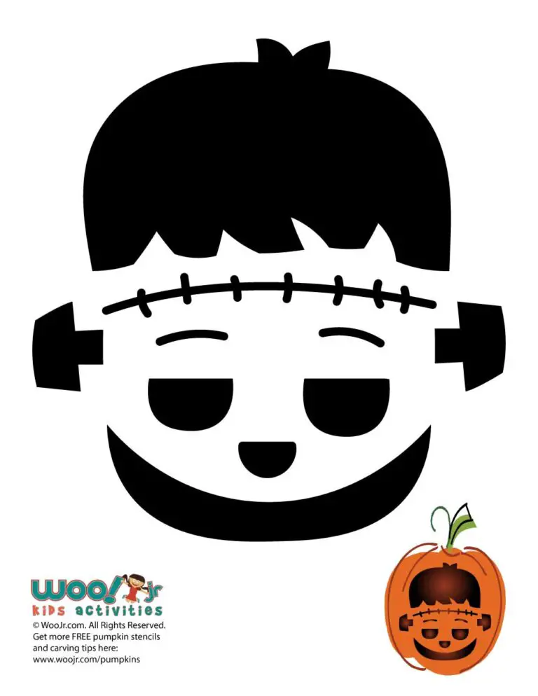 10 Easy Frankenstein Pumpkins