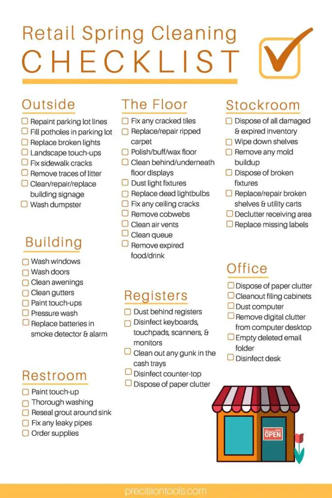 12 Office Cleaning Checklists to Keep You Sorted - Kitty Baby Love