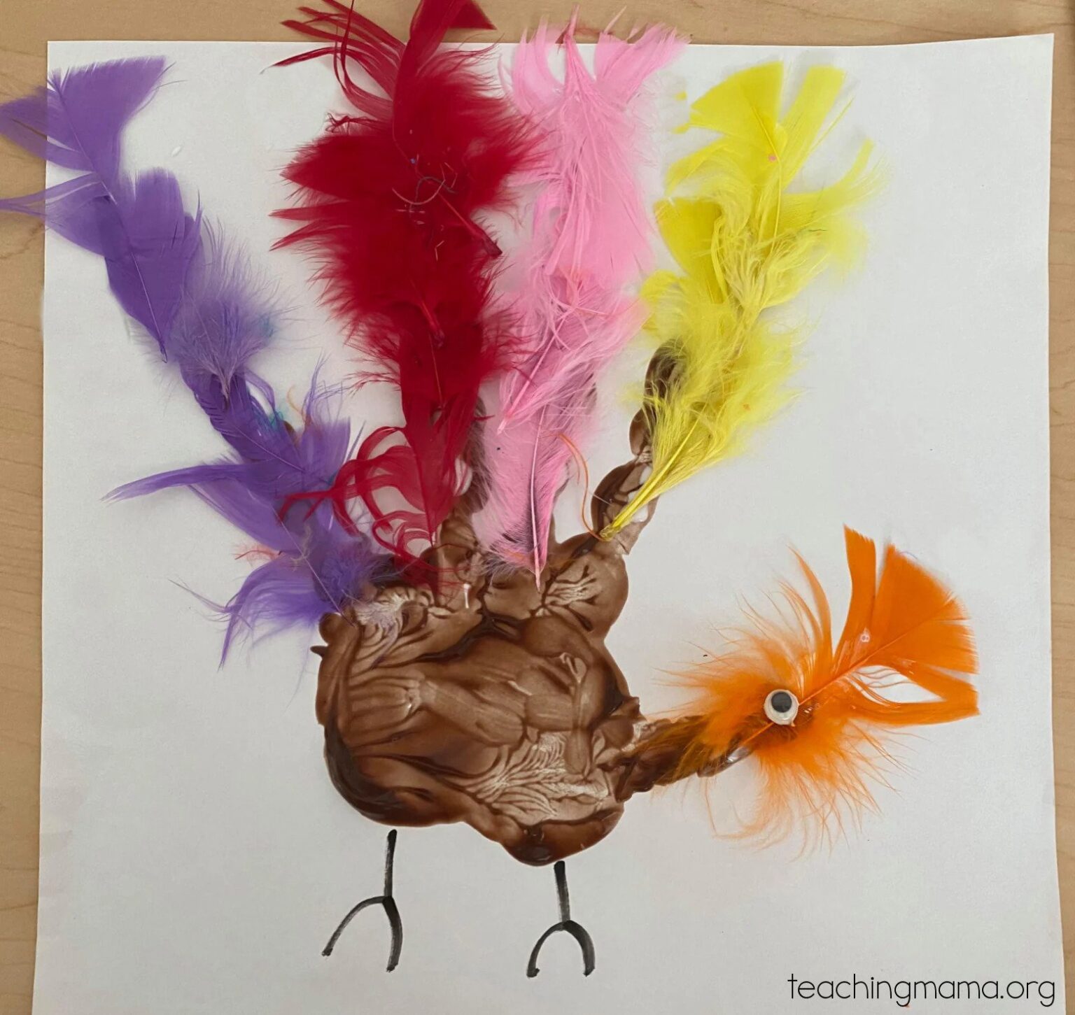 10 Handprint Turkeys