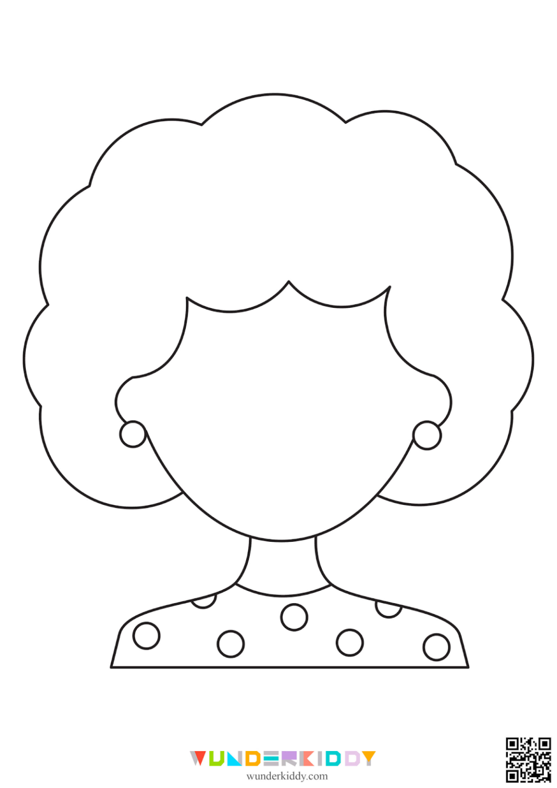 12 Free Printable Blank Face Templates - Kitty Baby Love